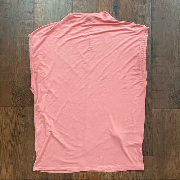 Guess | Tops | Guess Peach Mock Turtleneck Sleeveless Top Size S | Poshmark